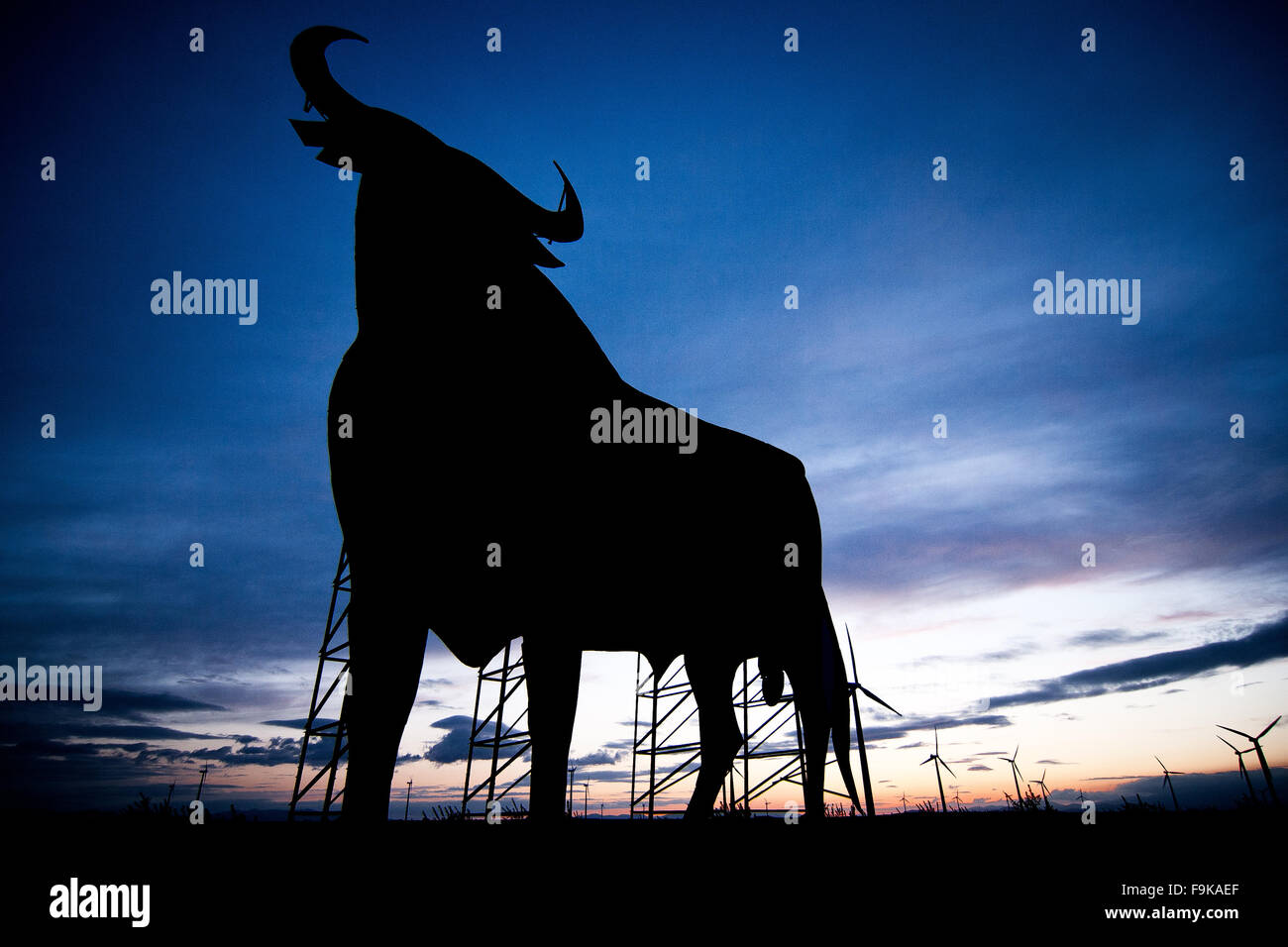 Toro de Osborne, Spain Stock Photo - Alamy