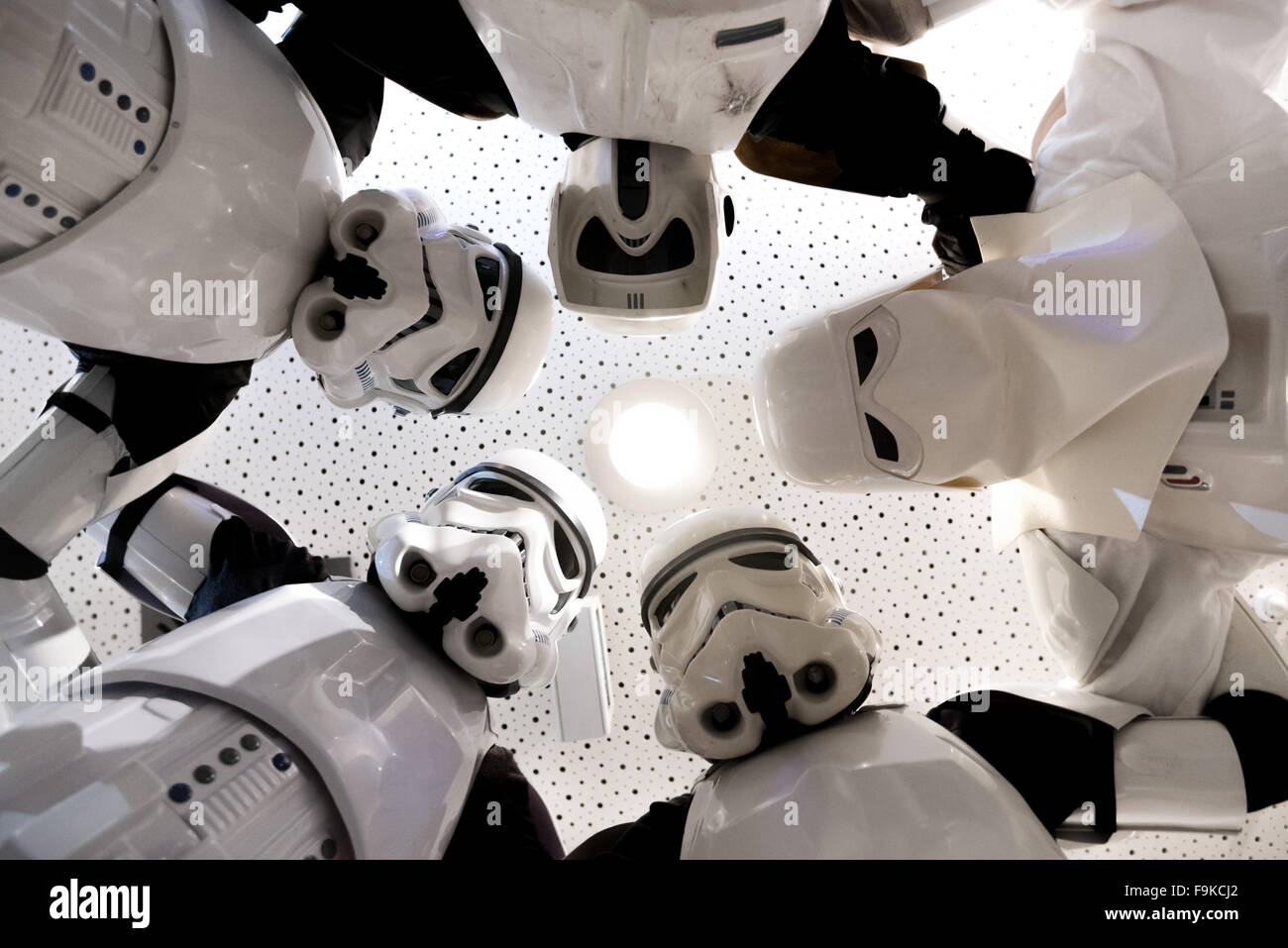 Nuremberg, Germany. 16th Dec, 2015. Members of 'Star Wars Fans ...