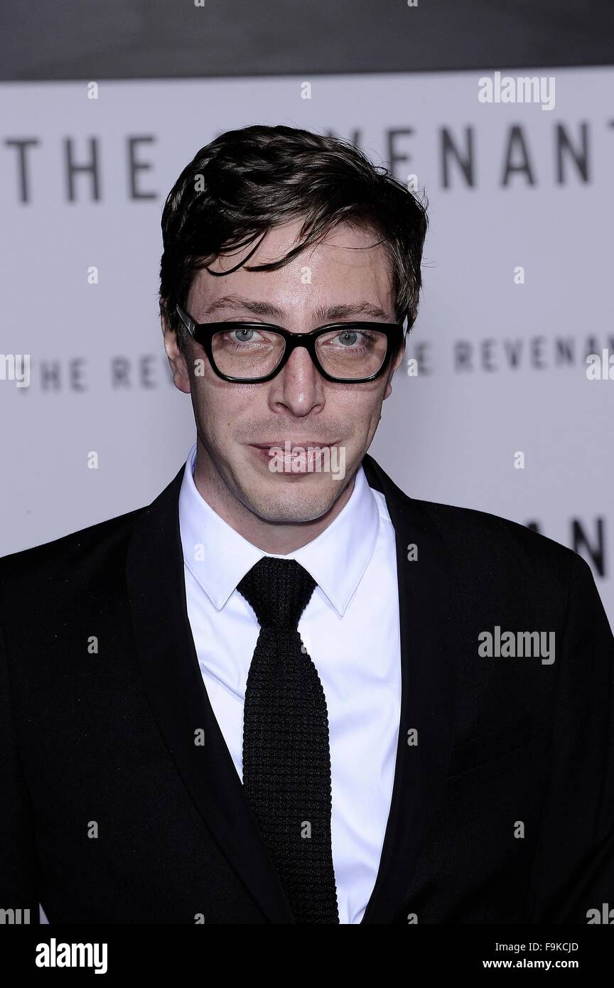 Hollywood, CA. 16th Dec, 2015. Joshua Burge at arrivals for THE ...