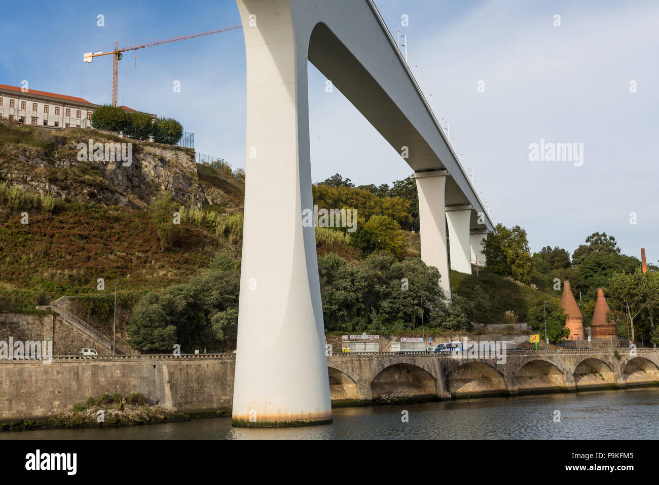 Bridge, Porto, River, Portugal Stock Photo - Alamy