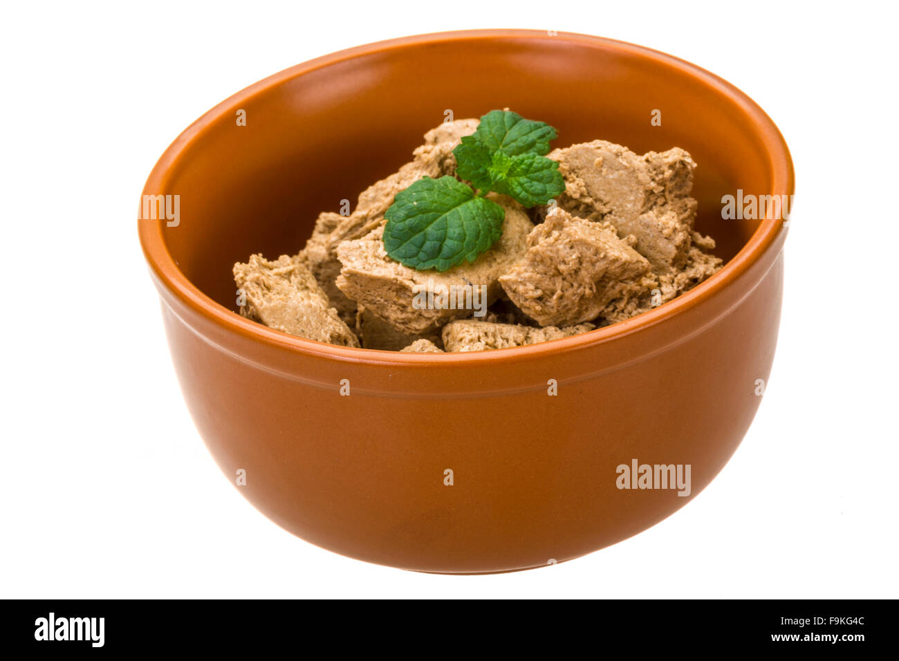 Sunflower Halva isolated studio macro shoot Stock Photo - Alamy