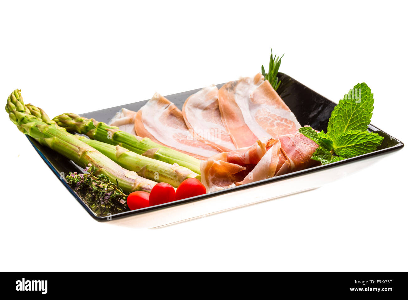 Spanish ham - Hamon Stock Photo - Alamy