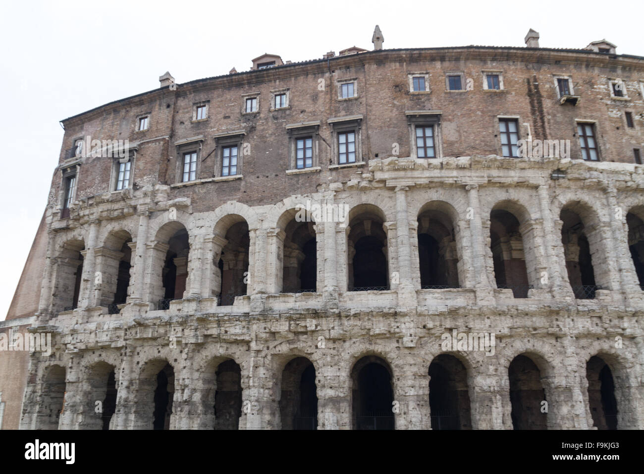 The Theater of Marcellus Stock Photo - Alamy