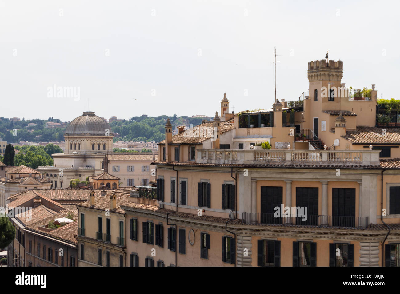 Rome, Italy. Typical architectural details of the old city Stock Photo ...