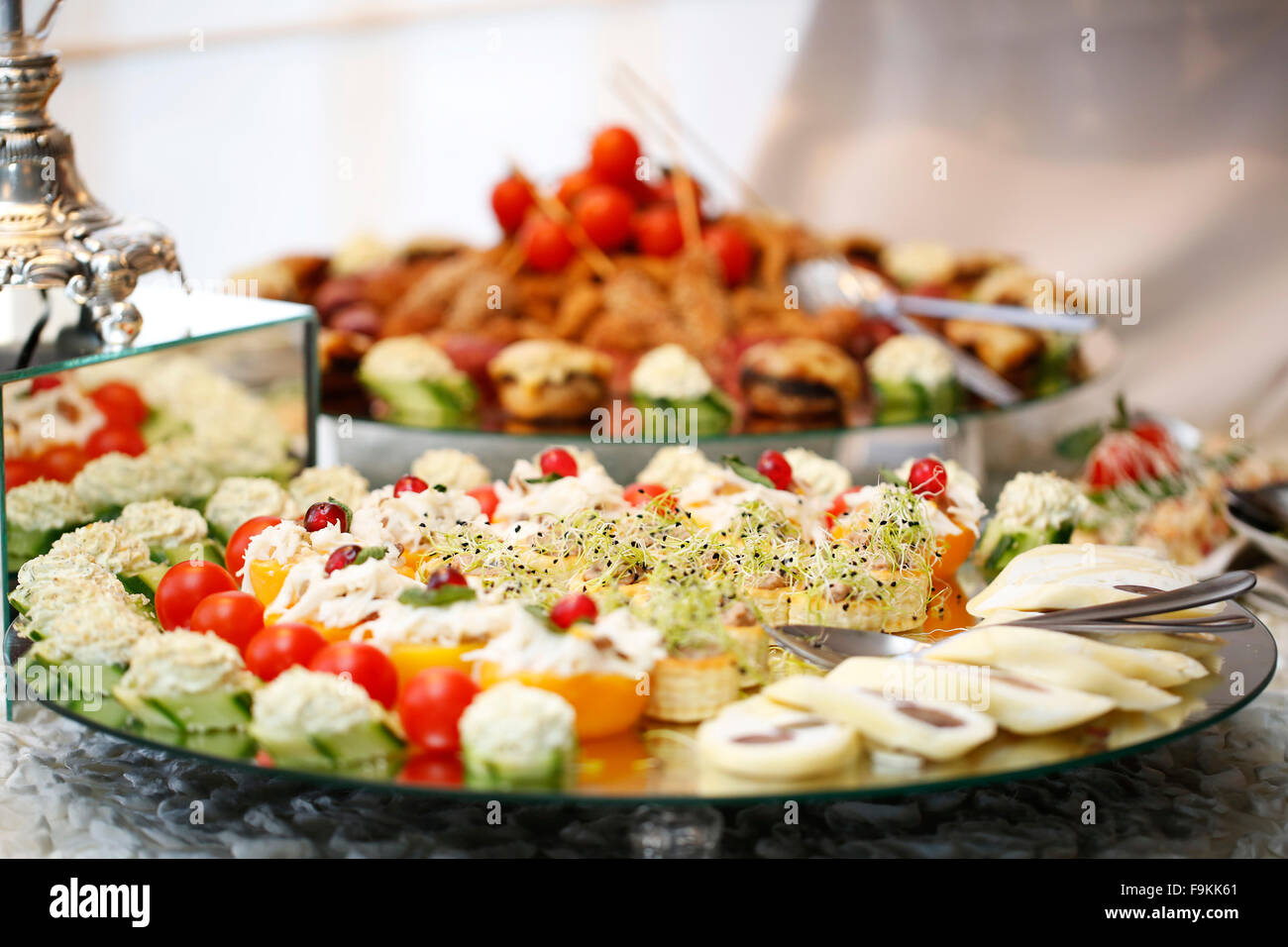 Delicious buffet food Stock Photo - Alamy