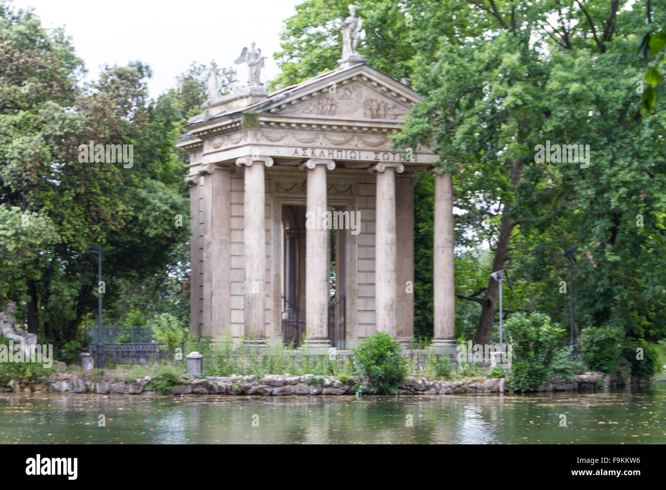 Villa Borghese Garden, Rome, Italy Stock Photo - Alamy