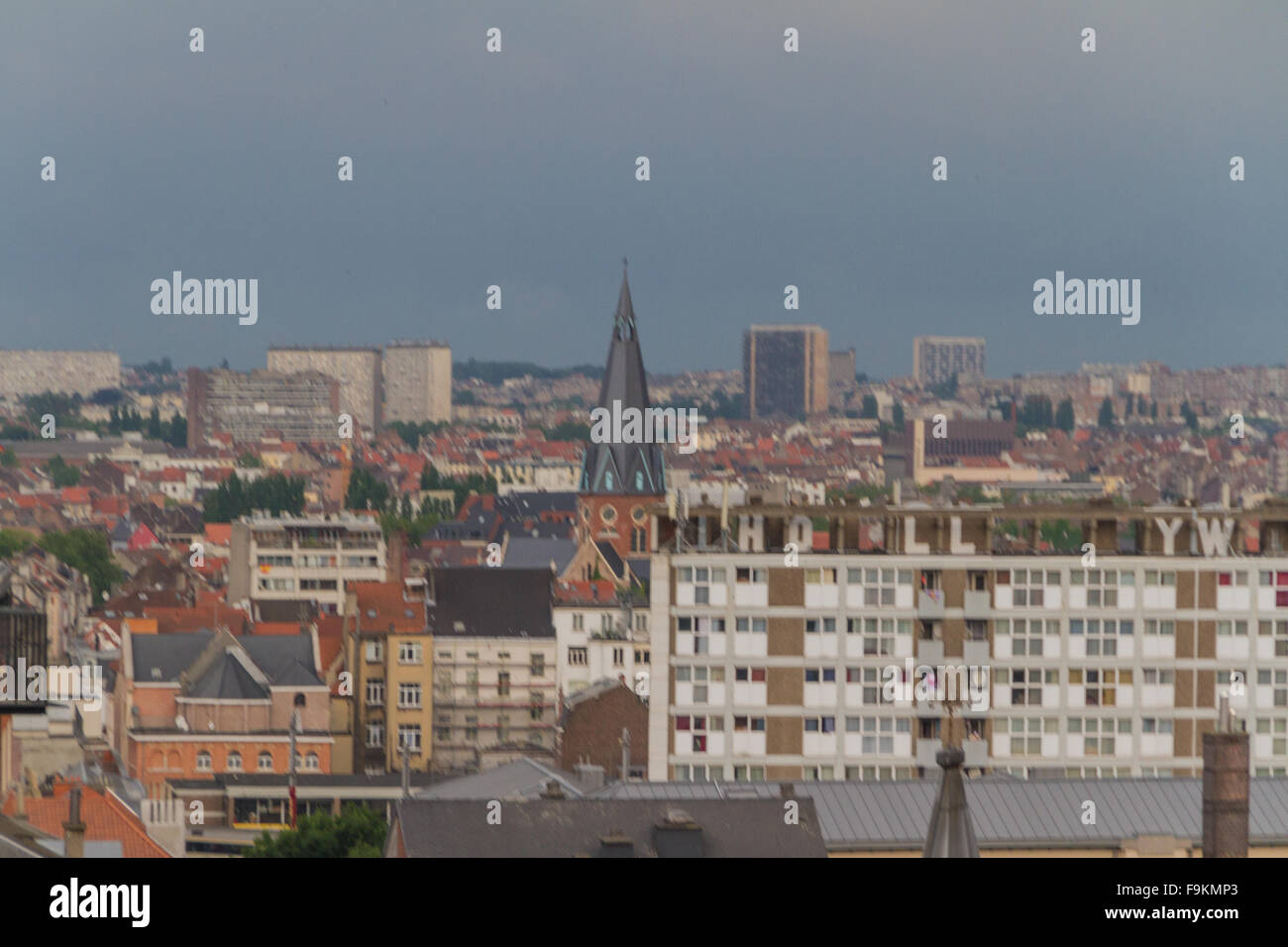 Brussels city view Stock Photo - Alamy
