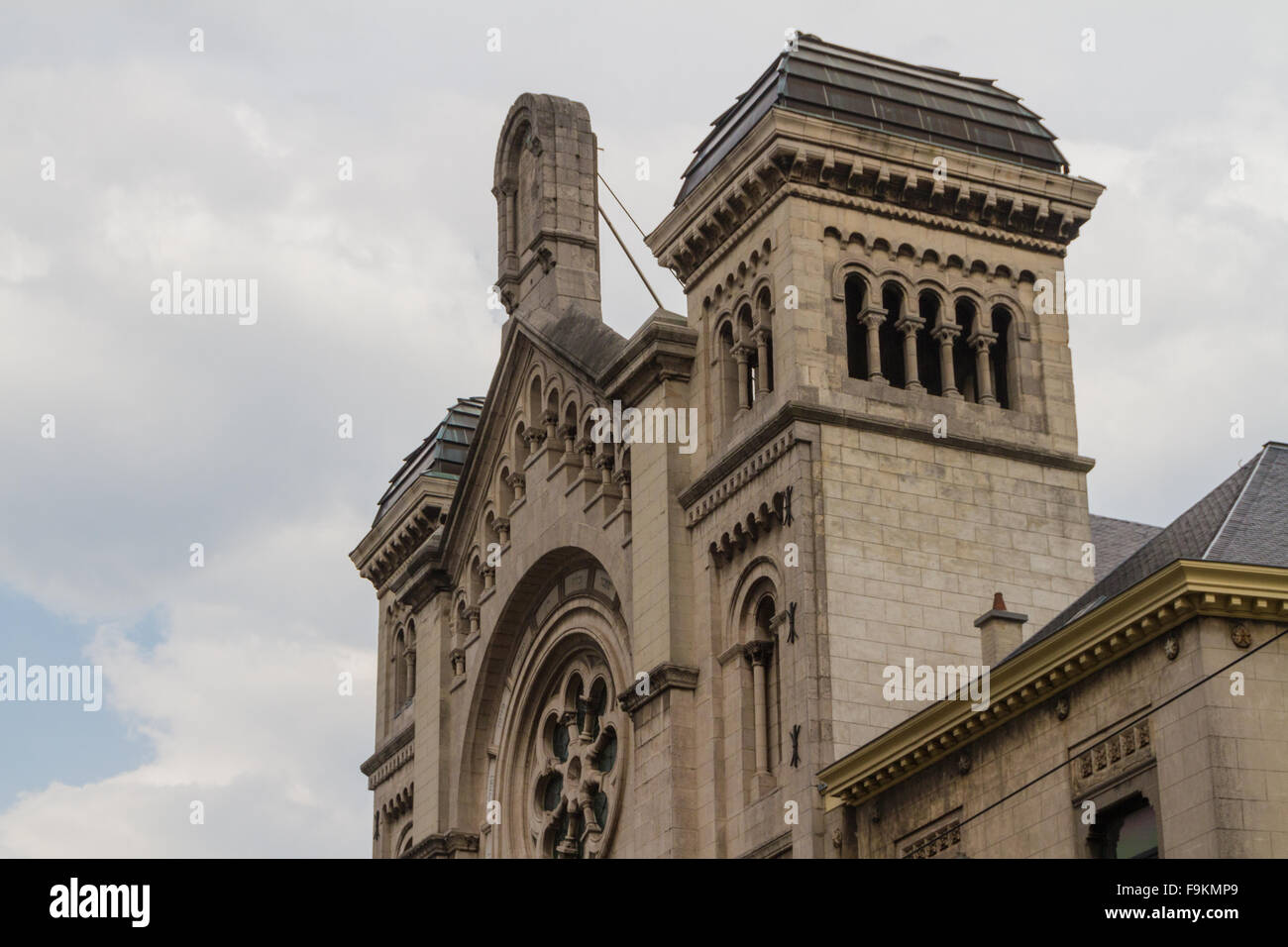 Brussels city view Stock Photo - Alamy