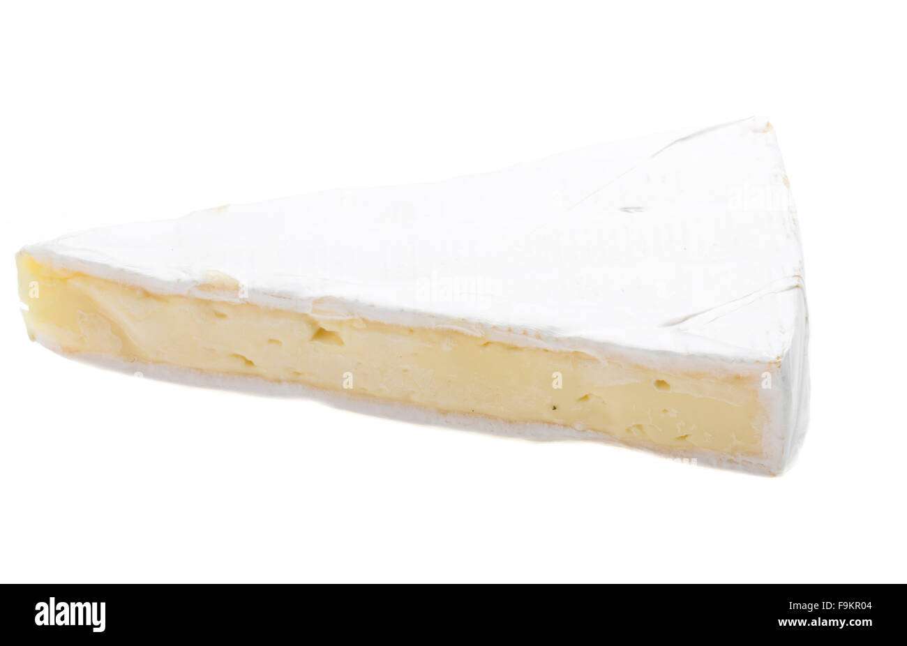 A piece of soft brie cheese Stock Photo - Alamy