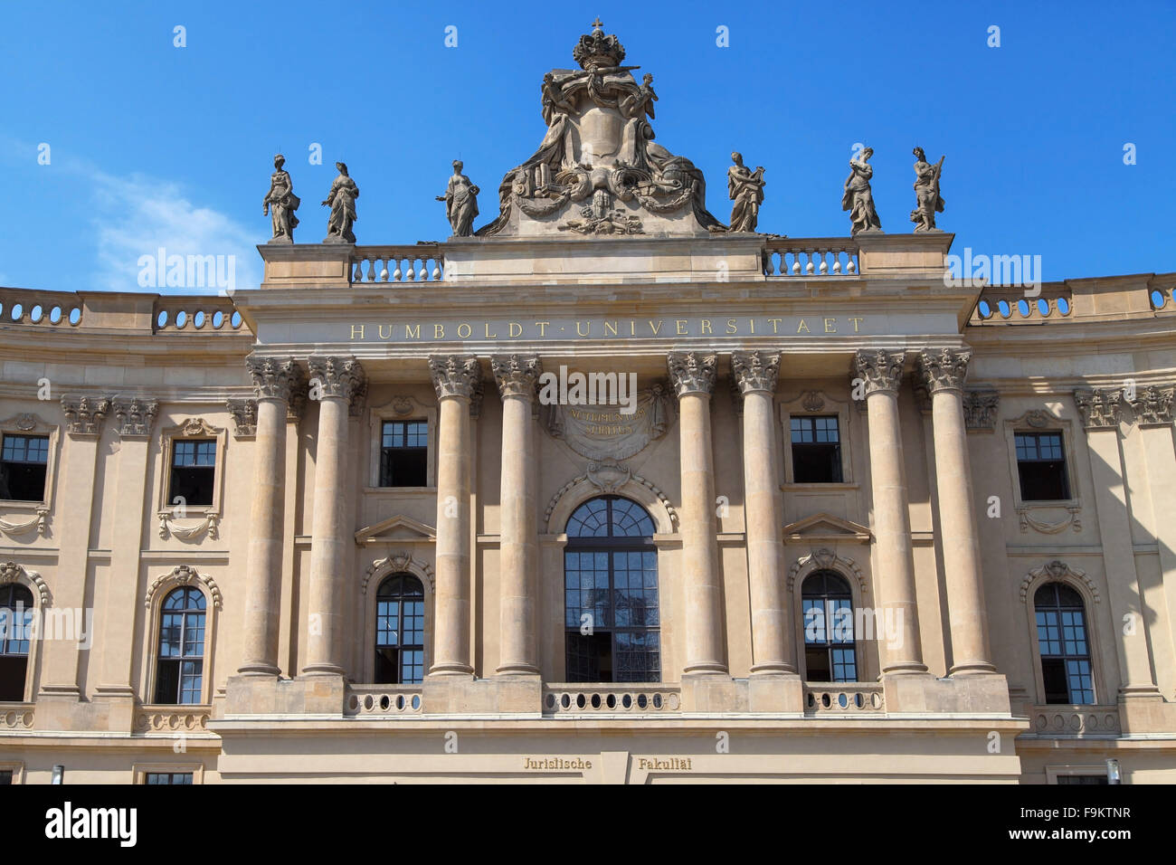 Alte Bibliothek of the Humboldt University law faculty in Berlin ...