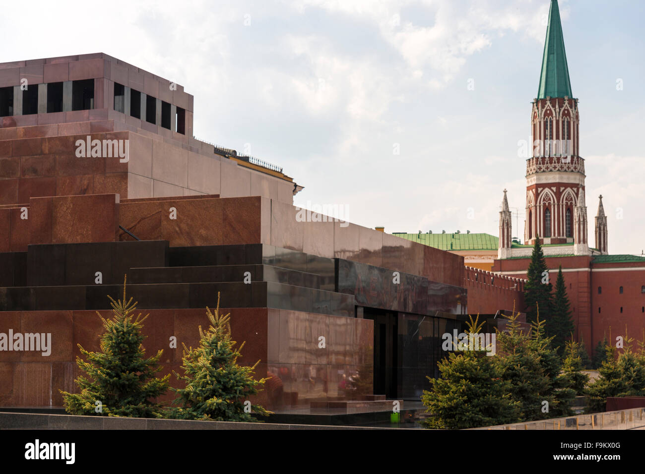 Lenin Mausoleum on Red Square Moscow Stock Photo - Alamy