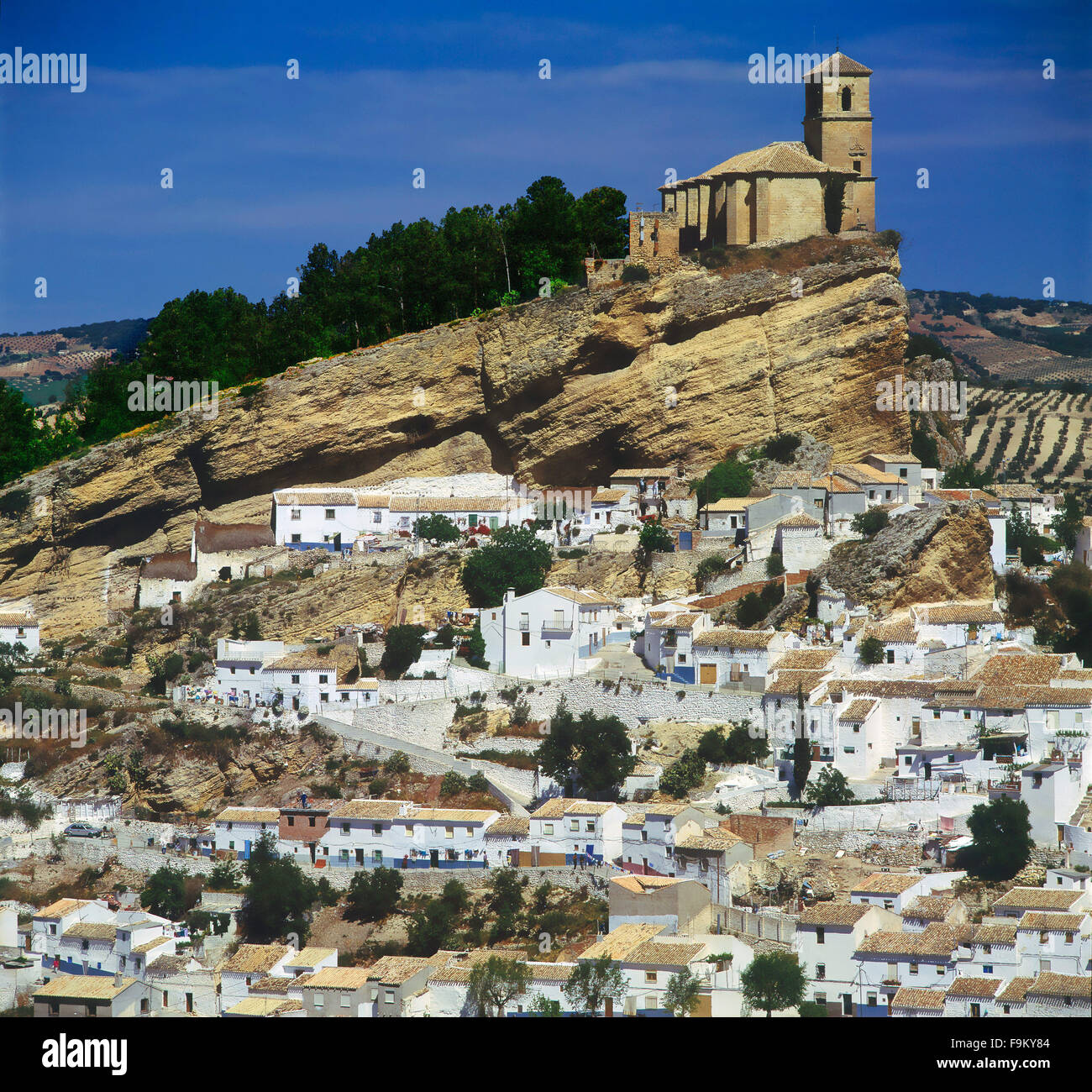 Andalusia spain montefrio hill town hi-res stock photography and images ...