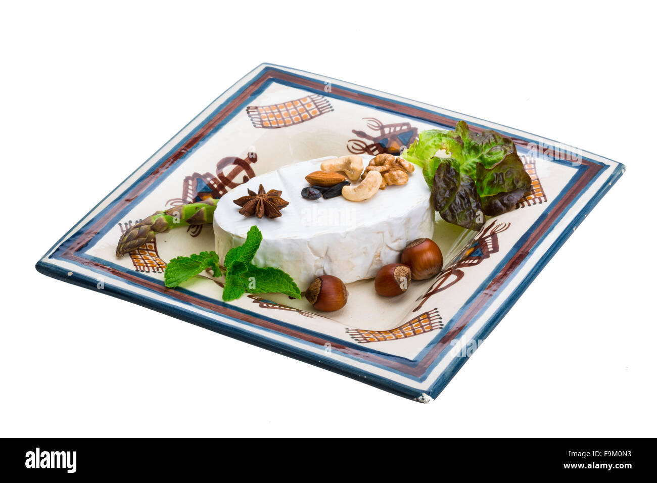 Fresh soft brie cheese Stock Photo - Alamy