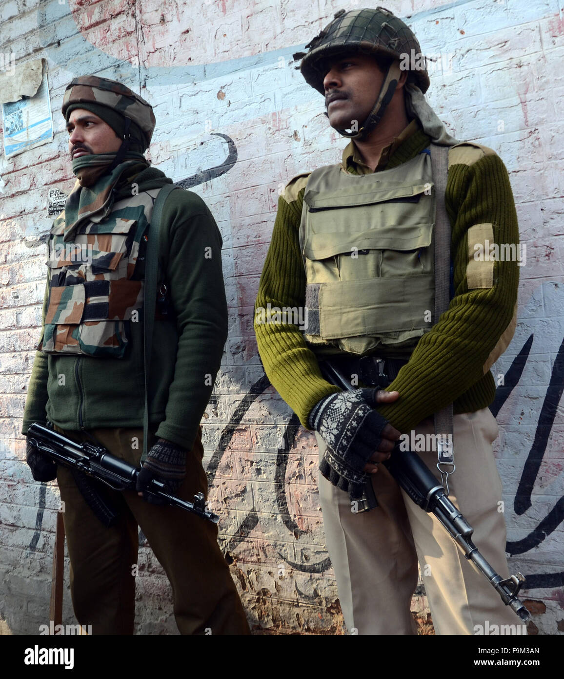 Indian paramilitary vehicles hi-res stock photography and images - Alamy