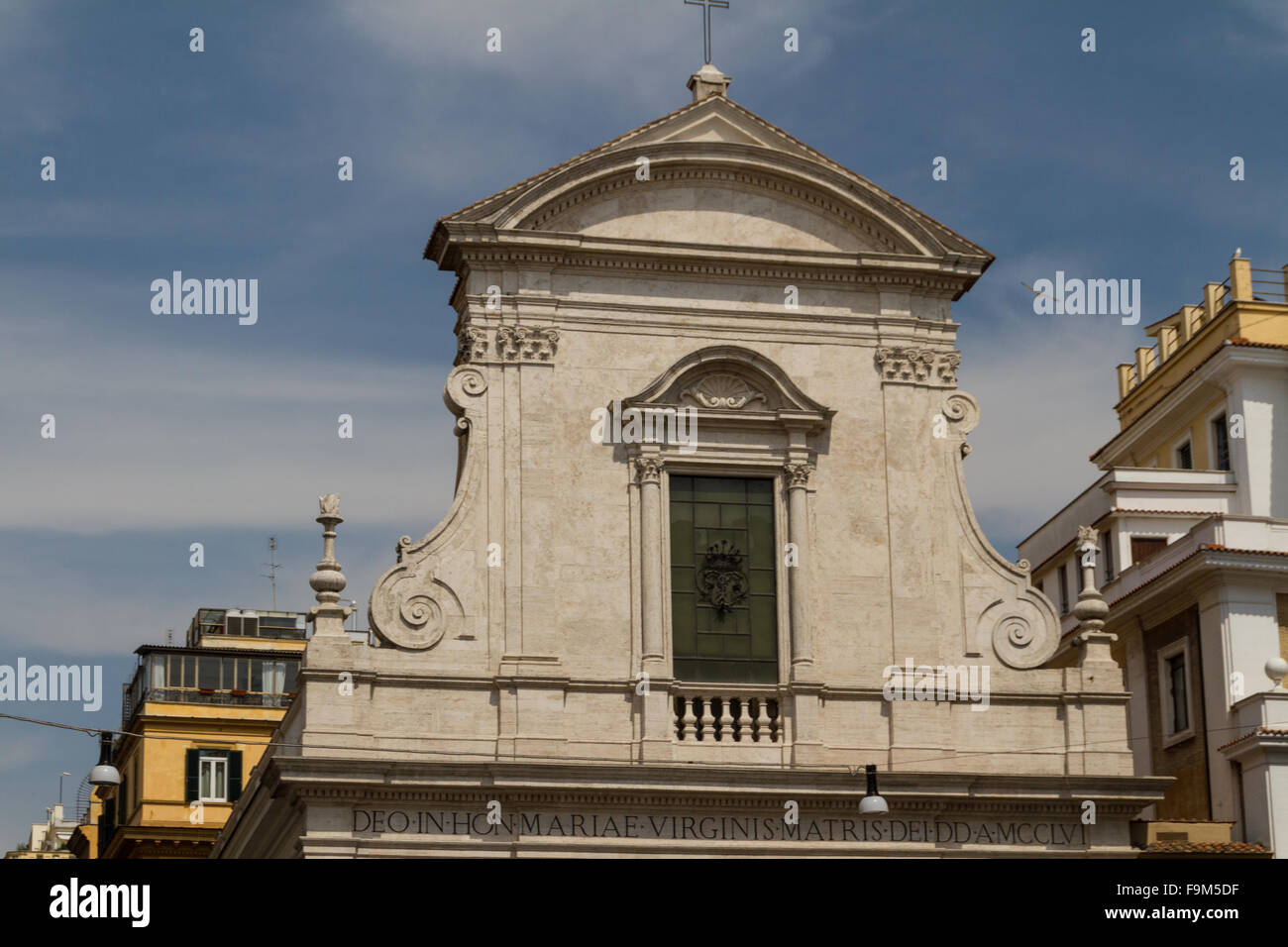 Great church in center of Rome, Italy Stock Photo - Alamy