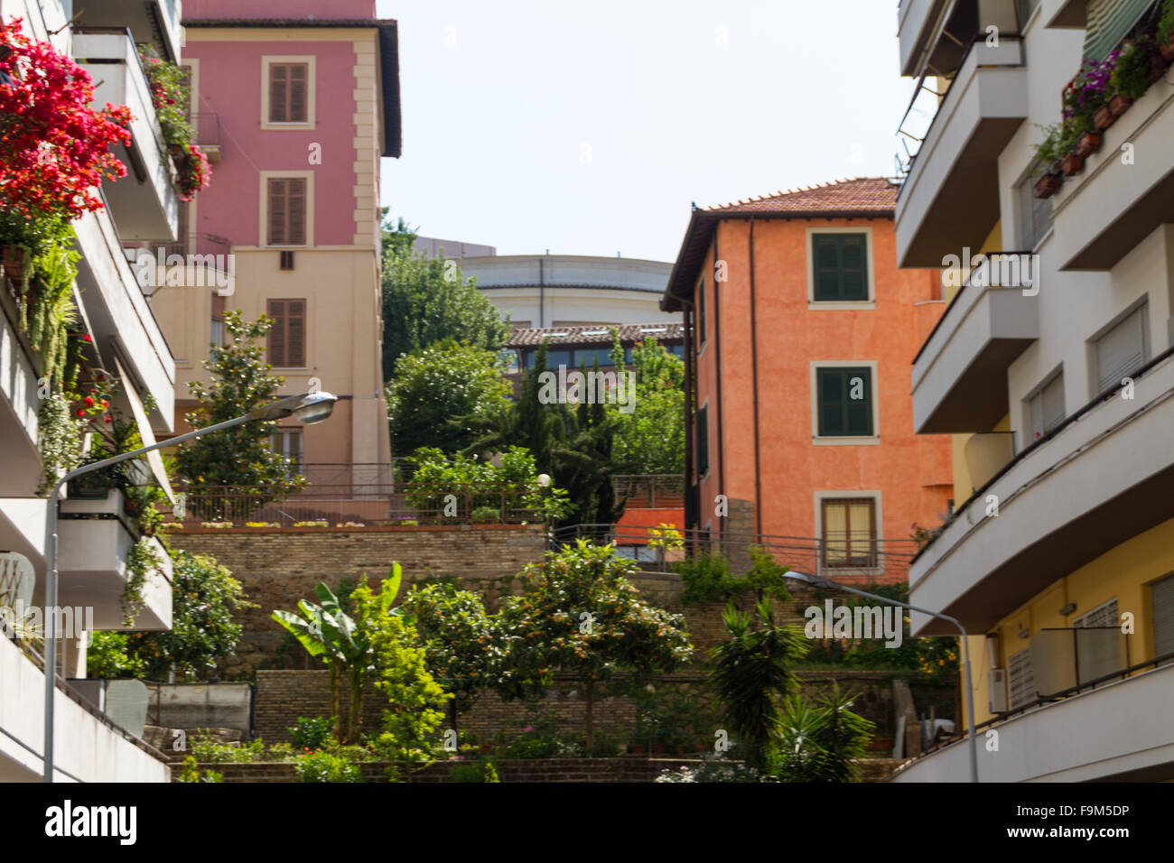 Rome, Italy. Typical architectural details of the old city Stock Photo ...