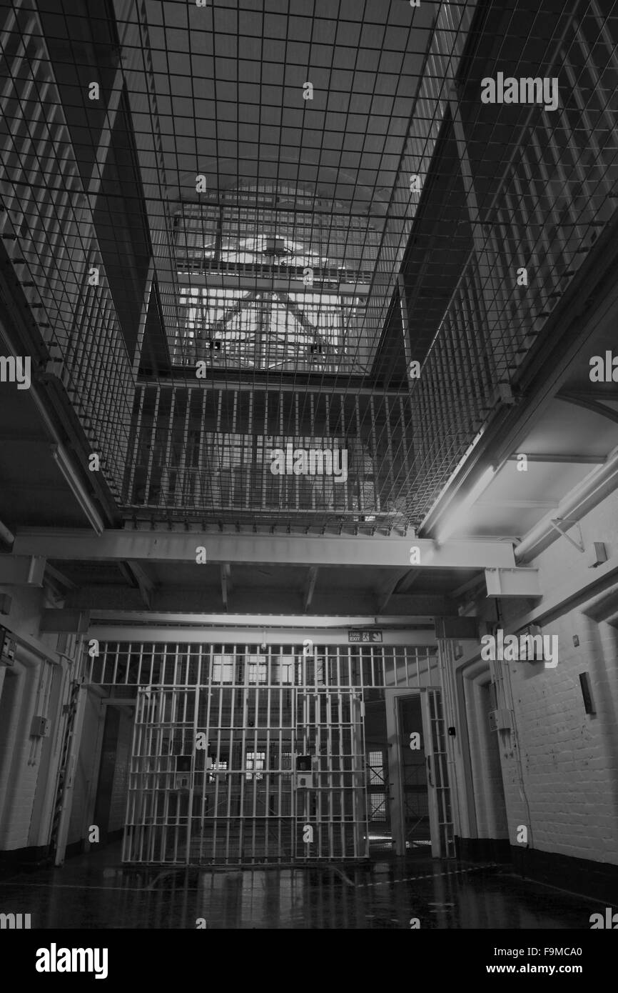 Dorchester prison, Dorset, UK, taken in the month just after it closed ...