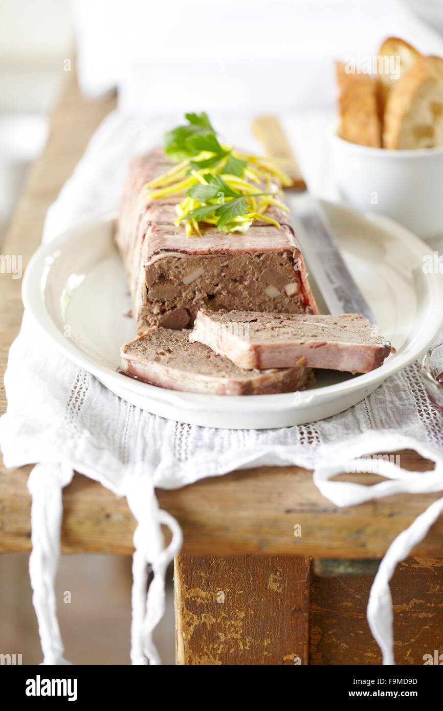 Pate and sausages hi-res stock photography and images - Alamy