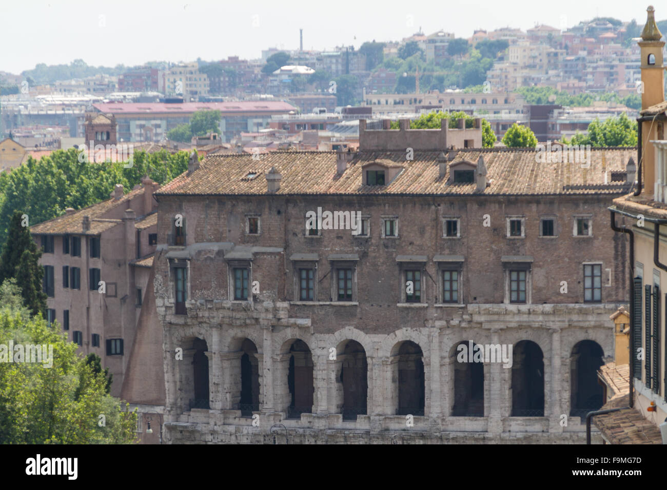 The Theater of Marcellus Stock Photo - Alamy