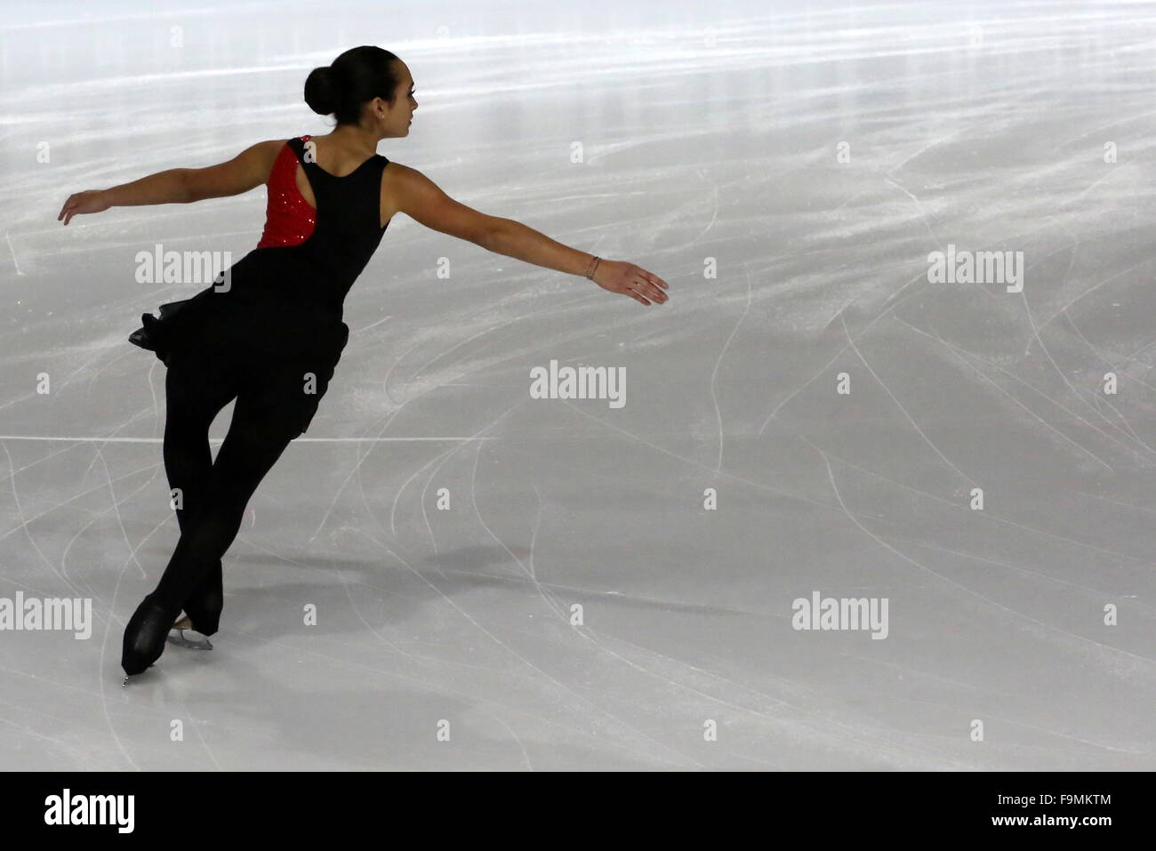 A moment of the first day at Italian Championship of Figure Skating in ...