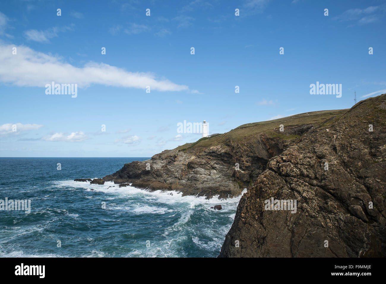 Trevose head lighthouse cornwall hi-res stock photography and images ...
