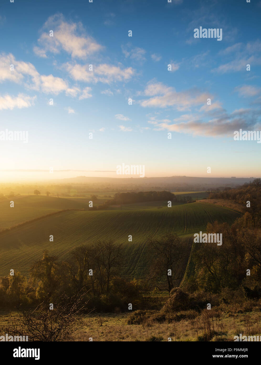Autumnal rolling landscape hi-res stock photography and images - Alamy