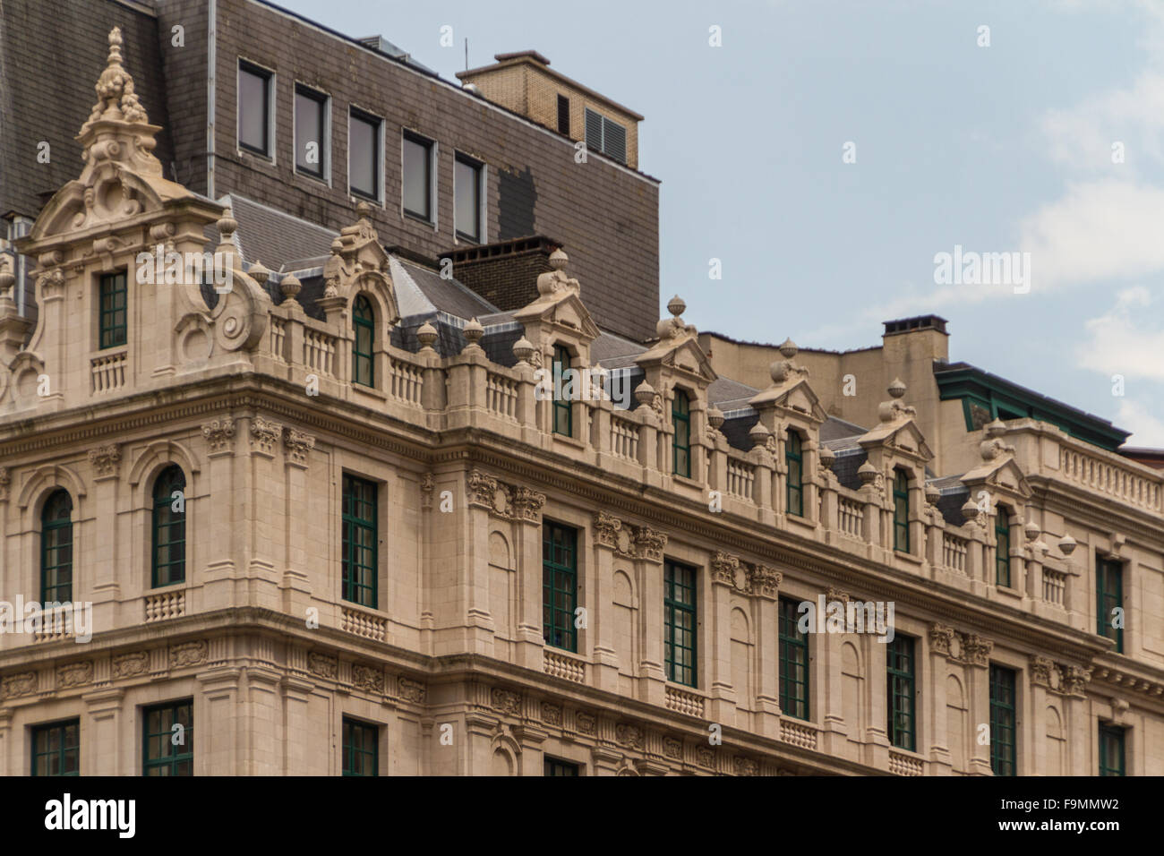 Brussels city view Stock Photo - Alamy
