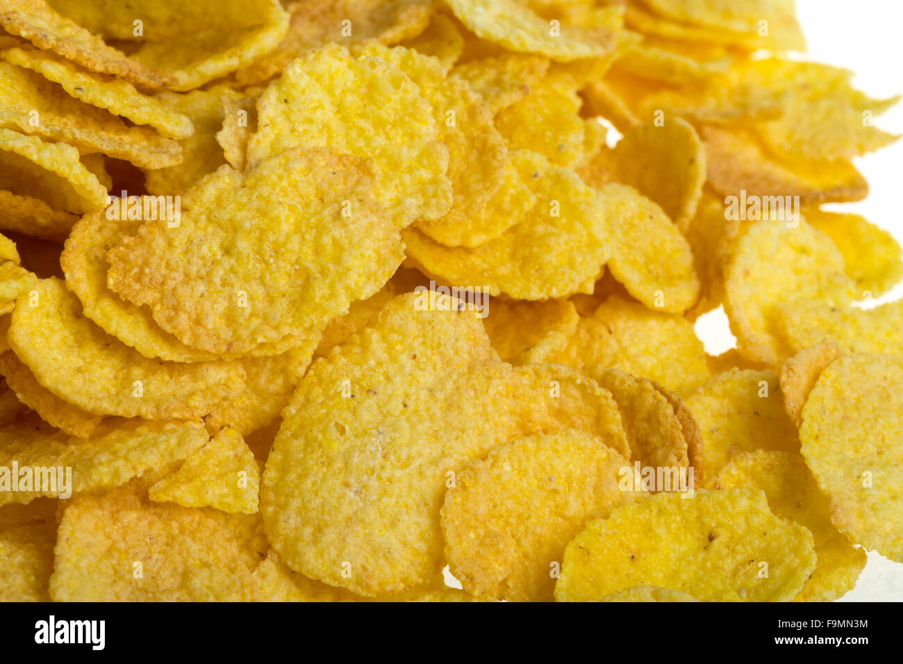 Corn Flakes Macro Stock Photo - Alamy