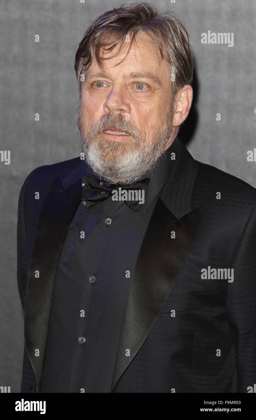 London.UK. Mark Hamill at the Star Wars: The Force Awakens - European ...