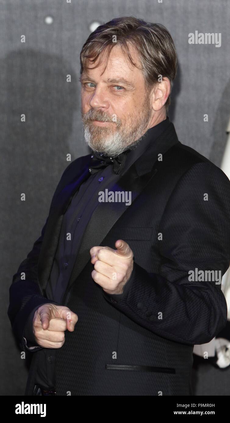 London.UK. Mark Hamill at the Star Wars: The Force Awakens - European ...