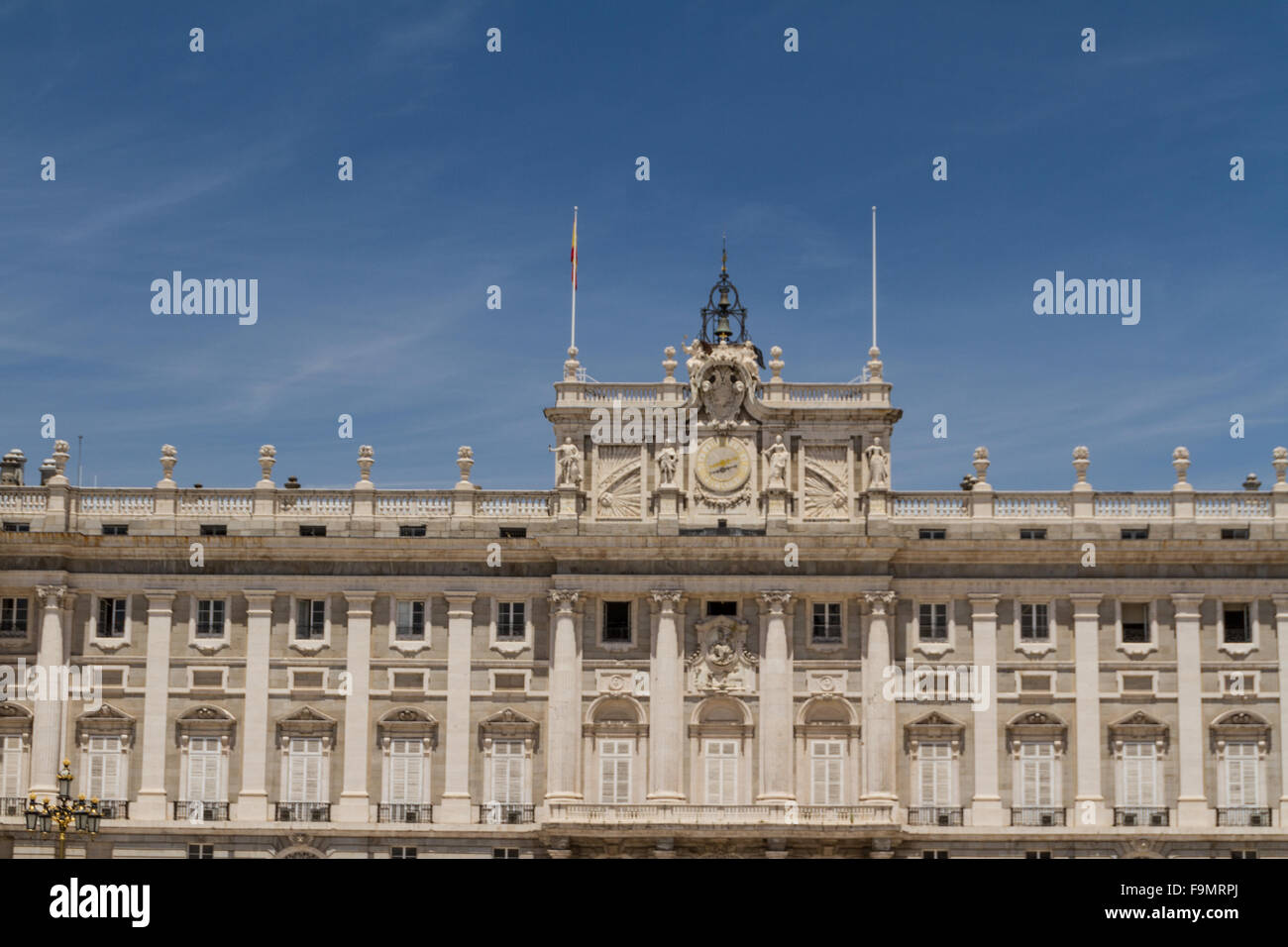 Royal Palace at Madrid Spain - architecture background Stock Photo - Alamy
