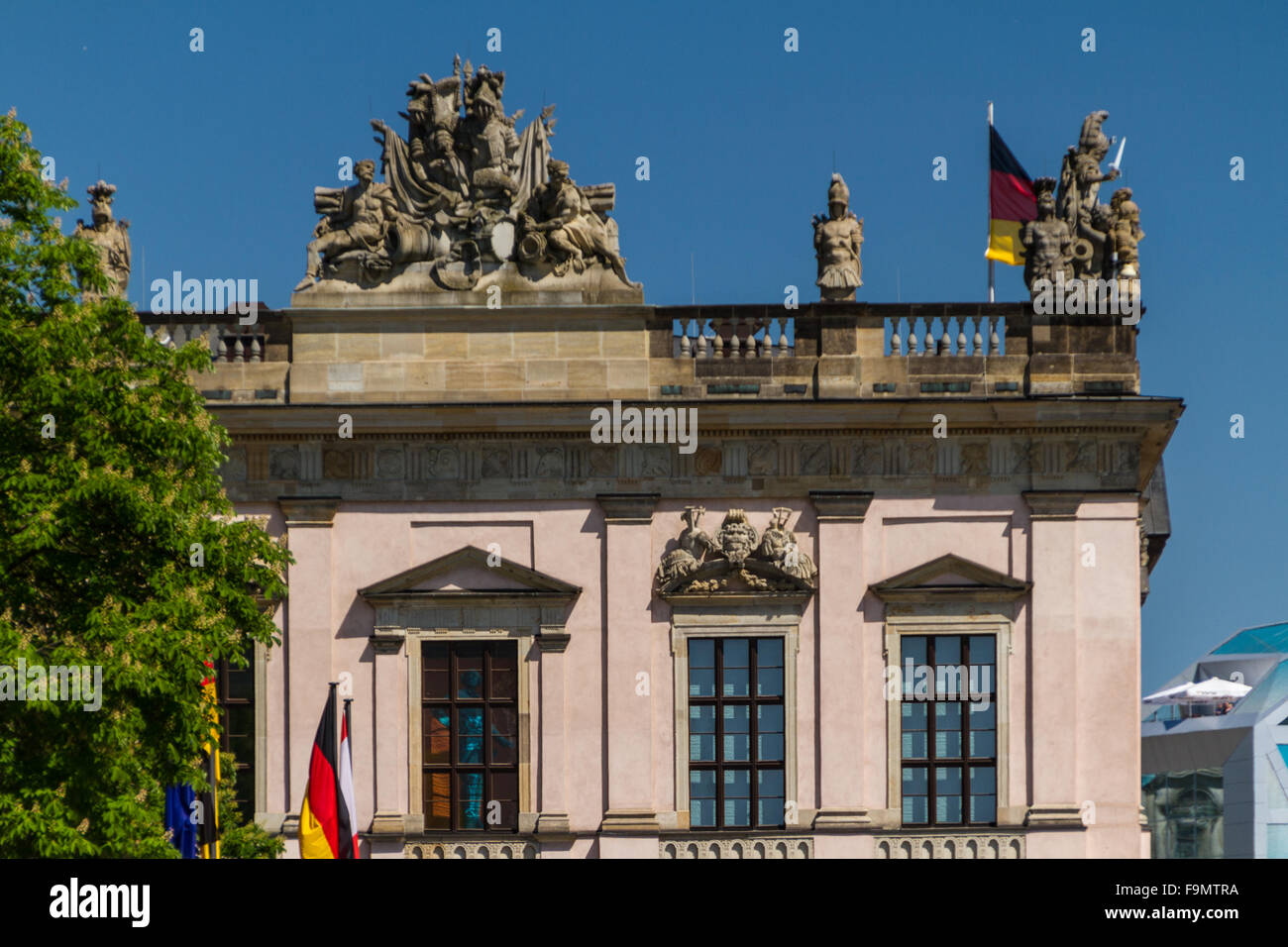 aerial view of central Berlin Stock Photo - Alamy