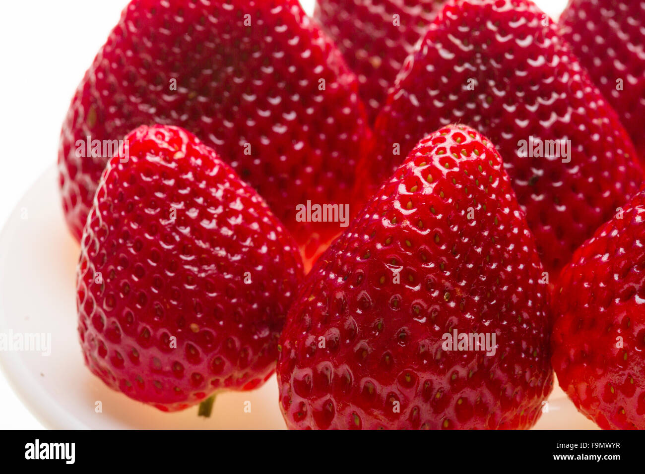 Bright ripe strawberry Stock Photo - Alamy