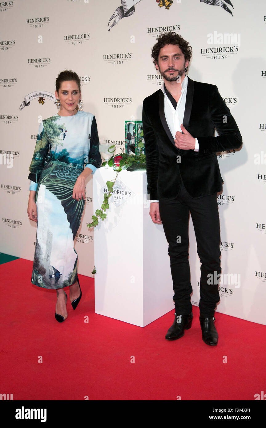 Madrid, Spain. 15th Dec, 2015. Paco Leon and sister Maria Leon attend ...
