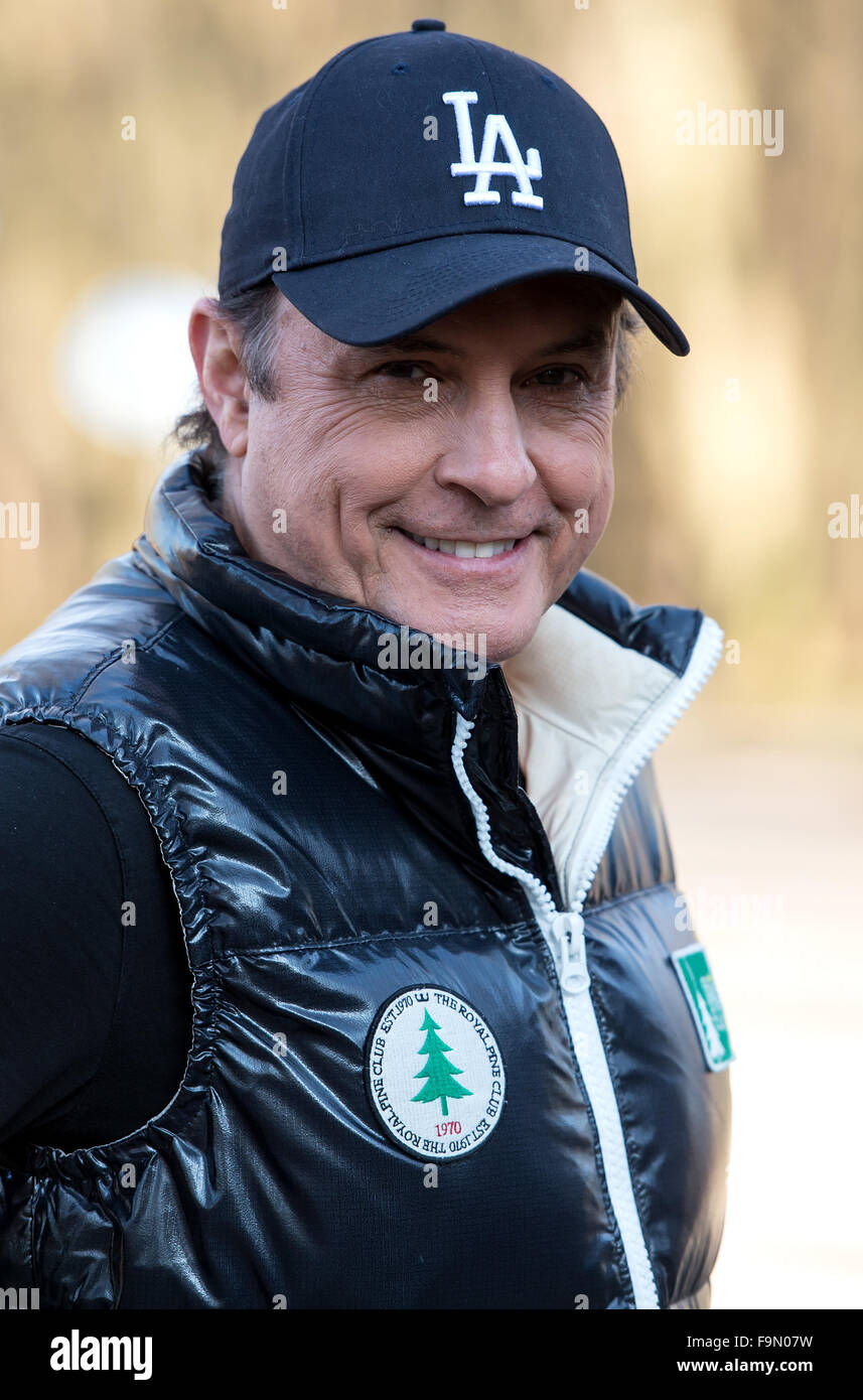 Munich, Germany. 14th Dec, 2015. Singer Peter Schilling poses for the ...