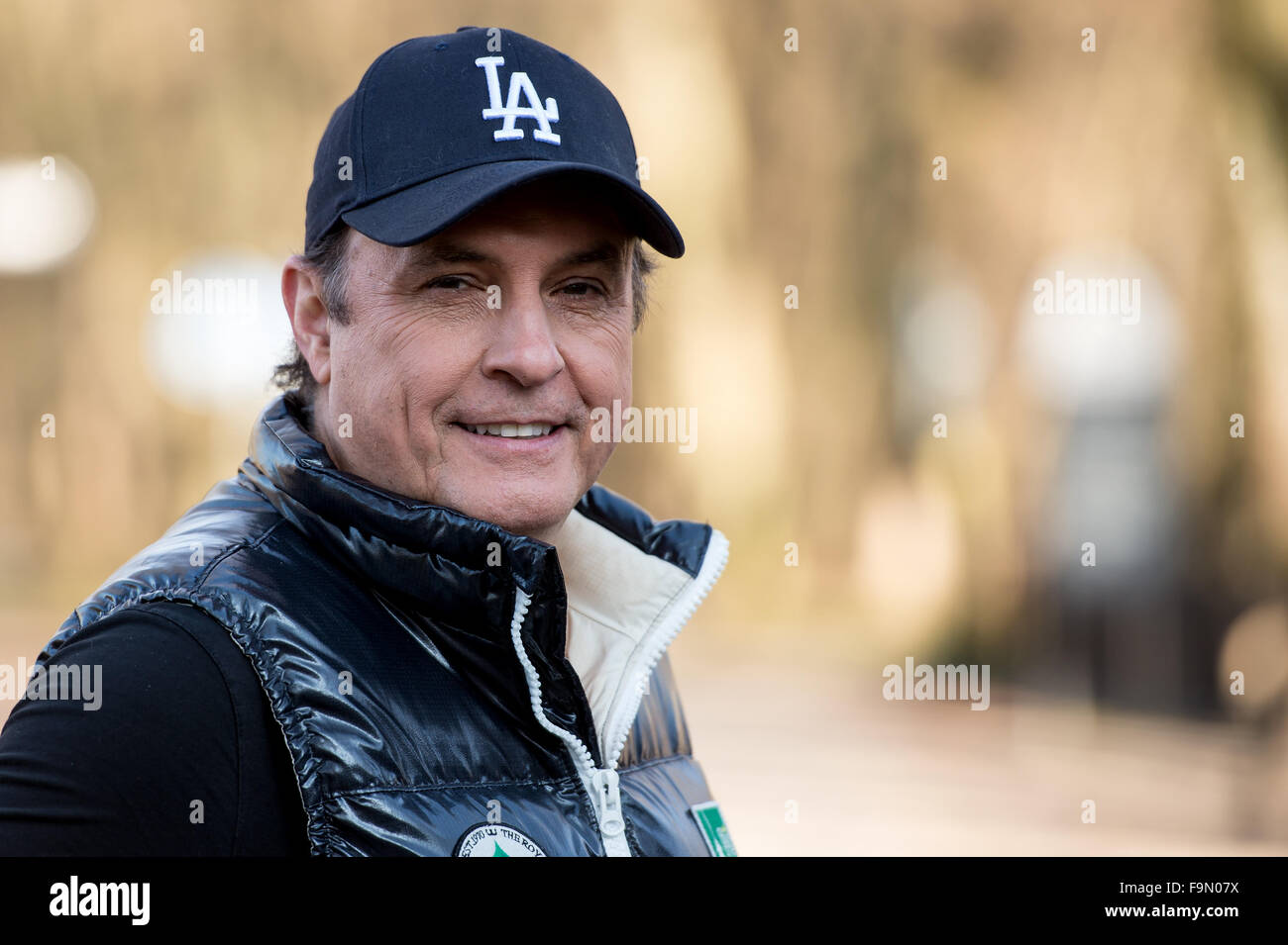 Munich, Germany. 14th Dec, 2015. Singer Peter Schilling poses for the ...