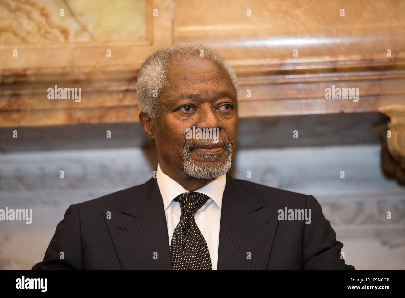 Former United Nations Secretary General Kofi Annan Stock Photo - Alamy