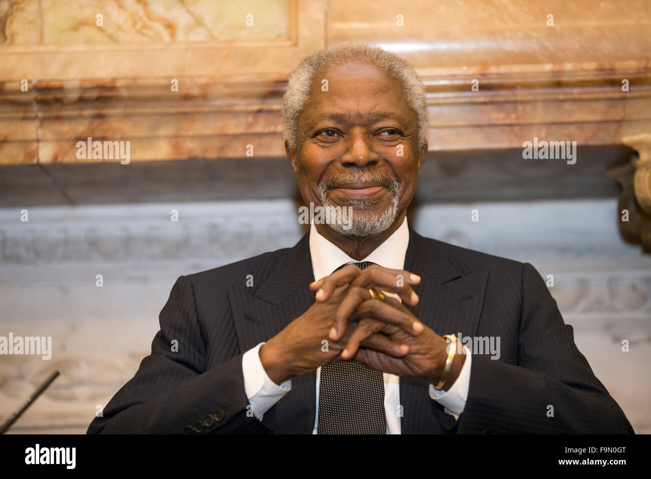 Former United Nations Secretary General Kofi Annan Stock Photo - Alamy
