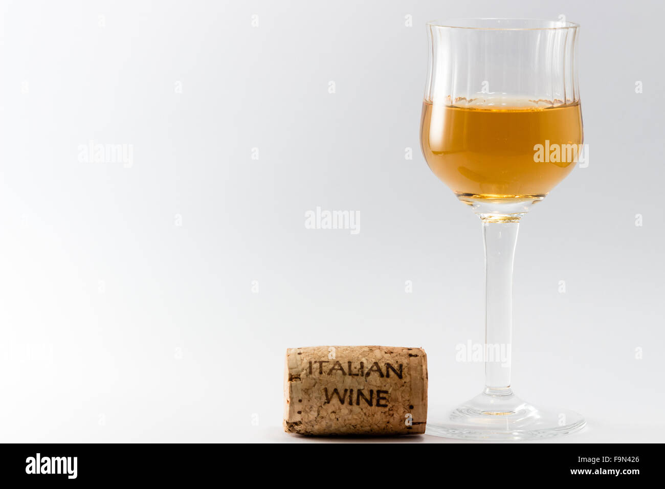 The italian wine on a withe background Stock Photo - Alamy