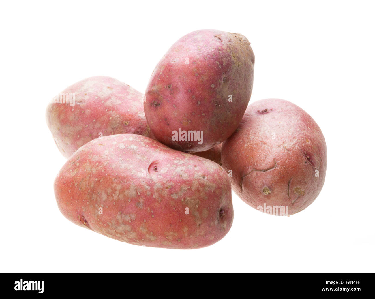 Red raw potato Stock Photo - Alamy