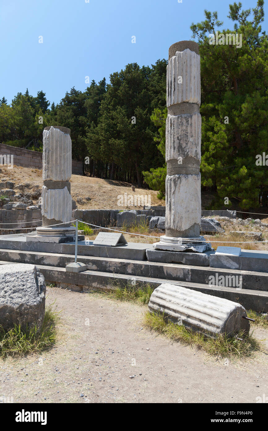 Asclepeion, Kos, Greece Stock Photo - Alamy