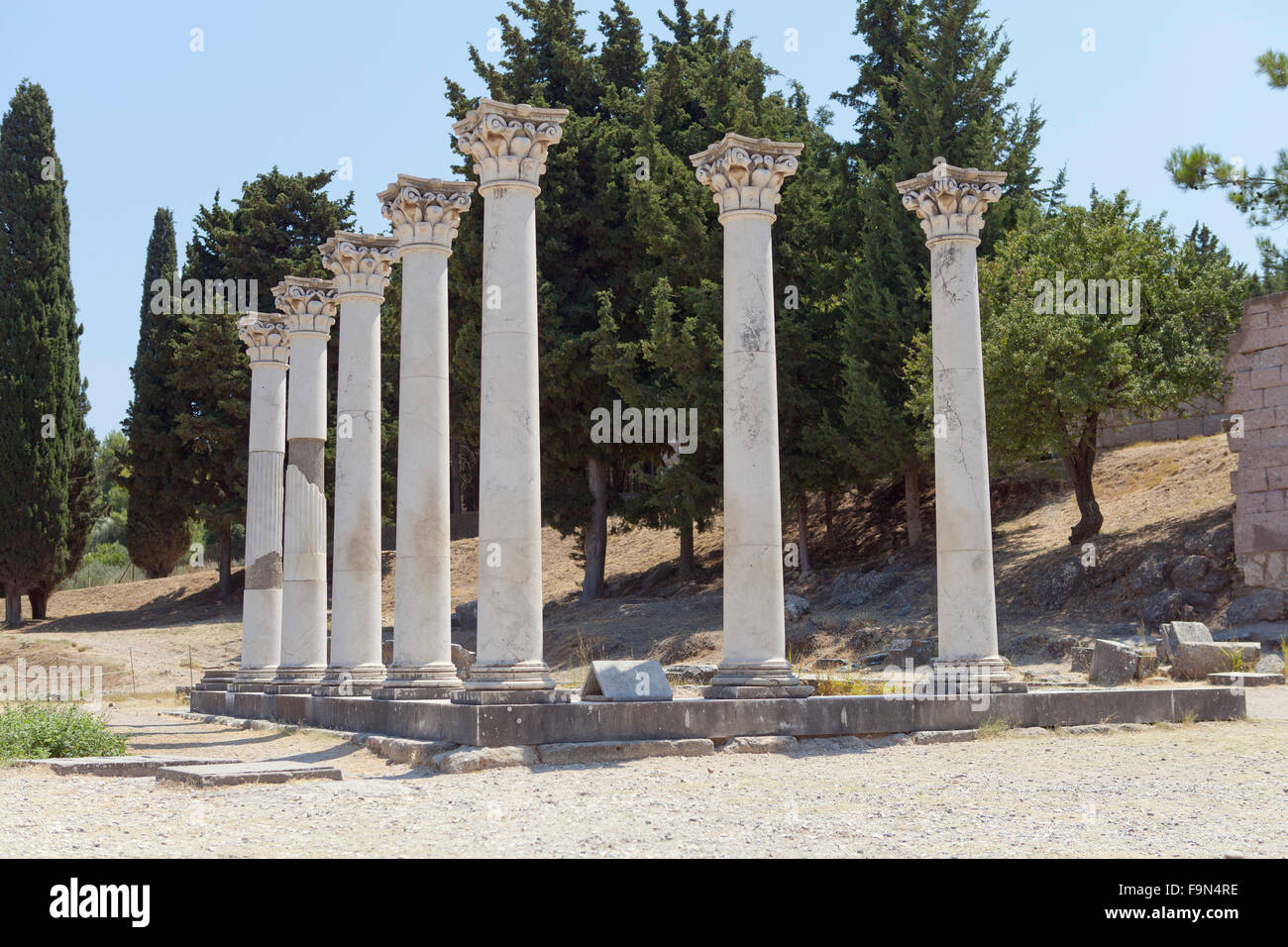 Asclepeion, Kos, Greece Stock Photo - Alamy