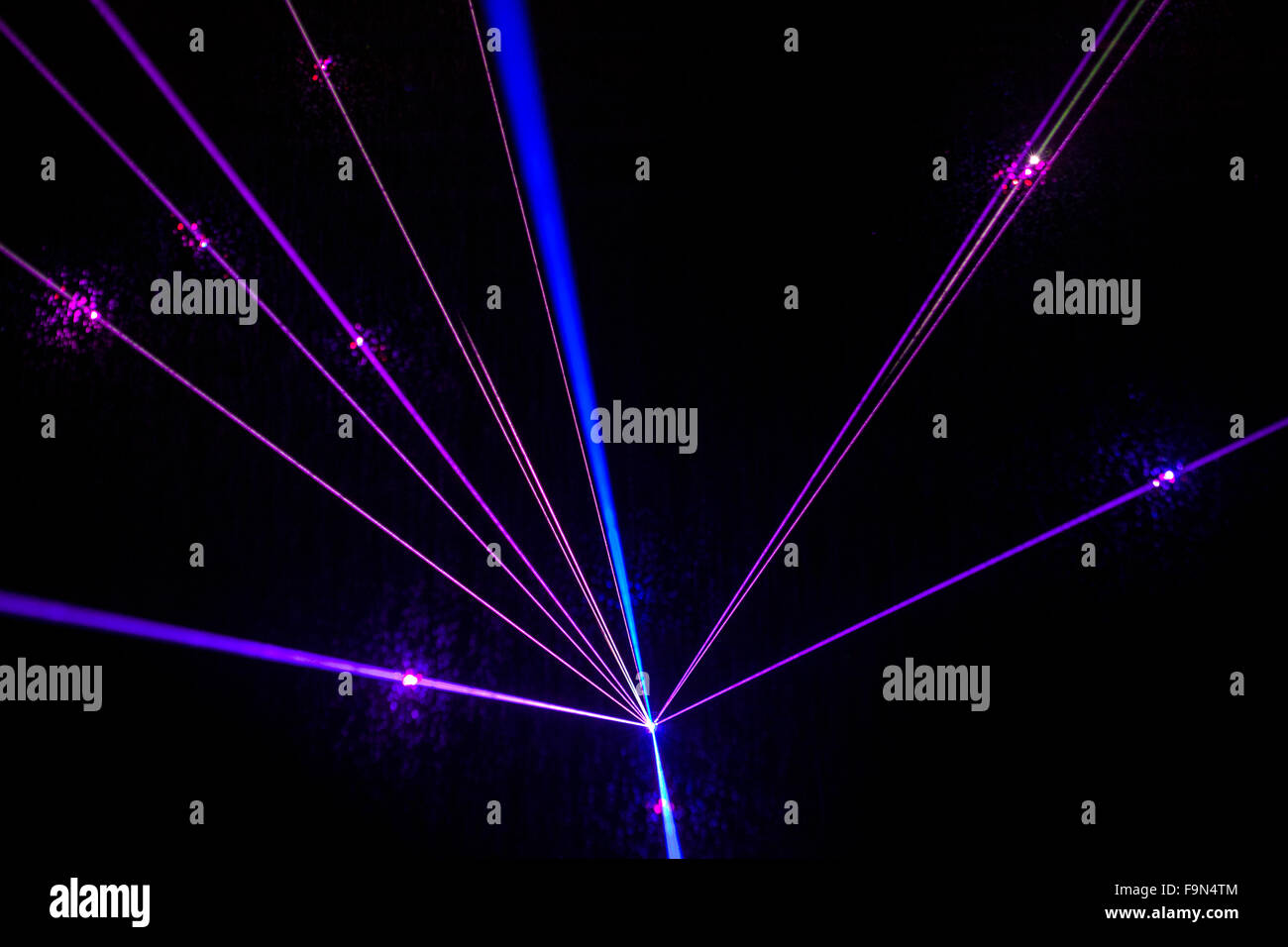 Colorful Laser effect over a plain black background Stock Photo - Alamy