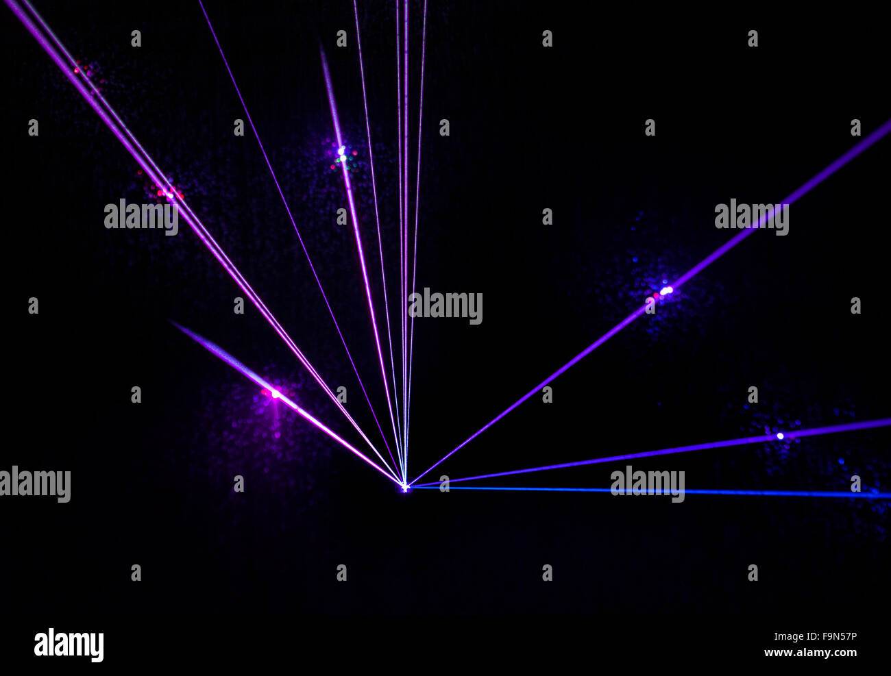 Colorful Laser Effect over a plain black background Stock Photo - Alamy