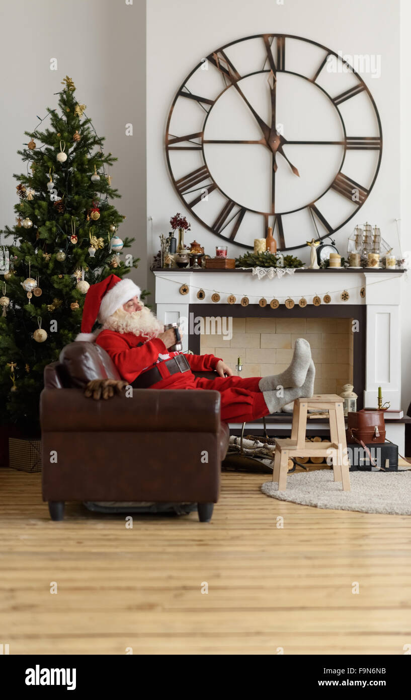 Santa tea hi-res stock photography and images - Alamy