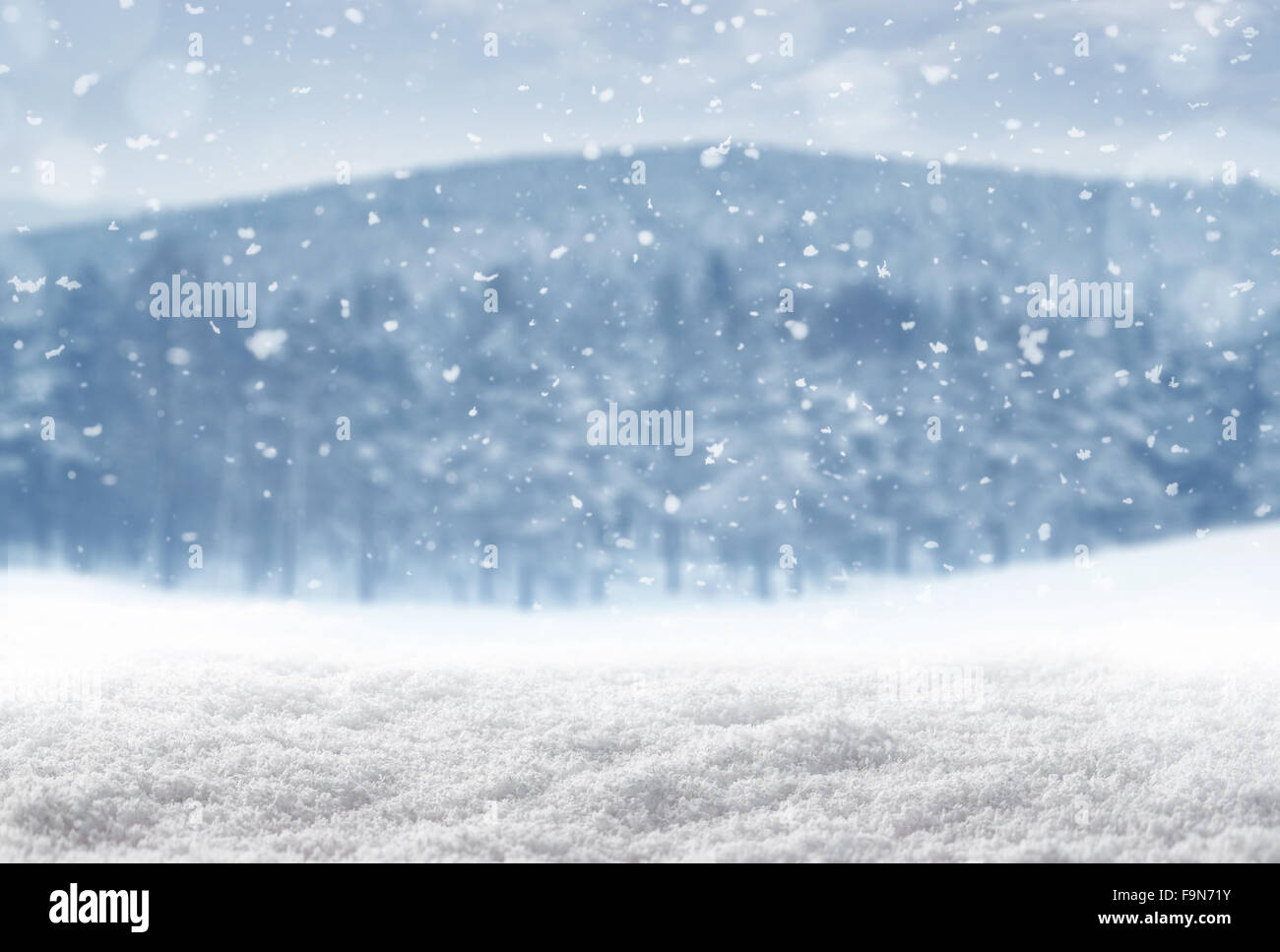 Background over snow background hi-res stock photography and images - Alamy