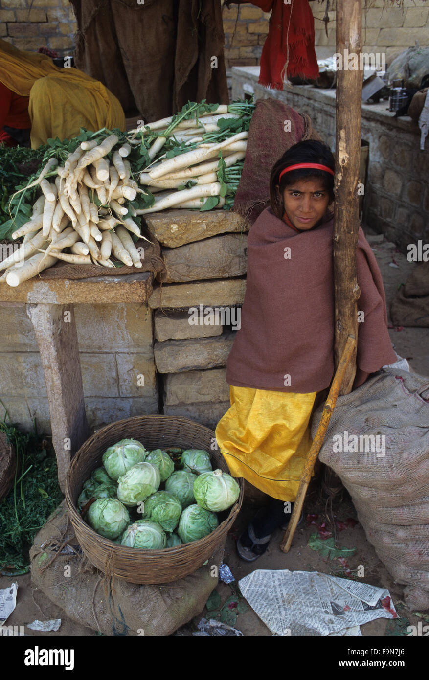 Vegetable market protect girl hi-res stock photography and images - Alamy