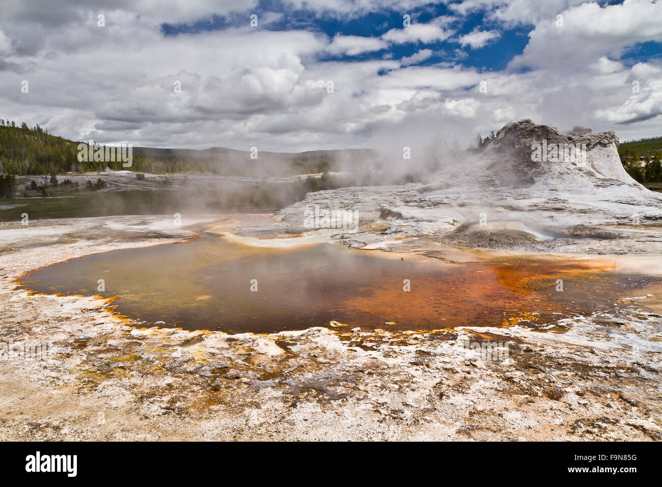 Geyser geyser landforms nobody hi-res stock photography and images - Alamy
