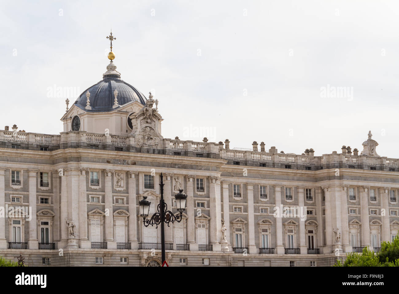 Royal Palace at Madrid Spain - architecture background Stock Photo - Alamy