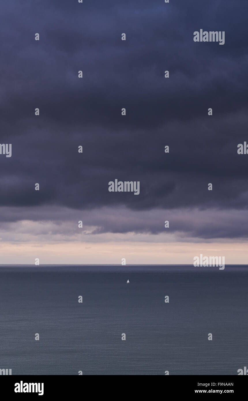 Stormy sea sailing dramatic hi-res stock photography and images - Alamy